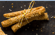 Κριτσίνι Σουσάμι 10εκ 2.5kg (τιμή κιβωτίου) - Amaltheia Foods
