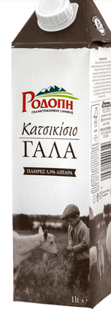 Κατσικίσιο Γάλα Πλήρες Ροδόπη 1lt (τιμή τεμαχίου) - Amaltheia Foods